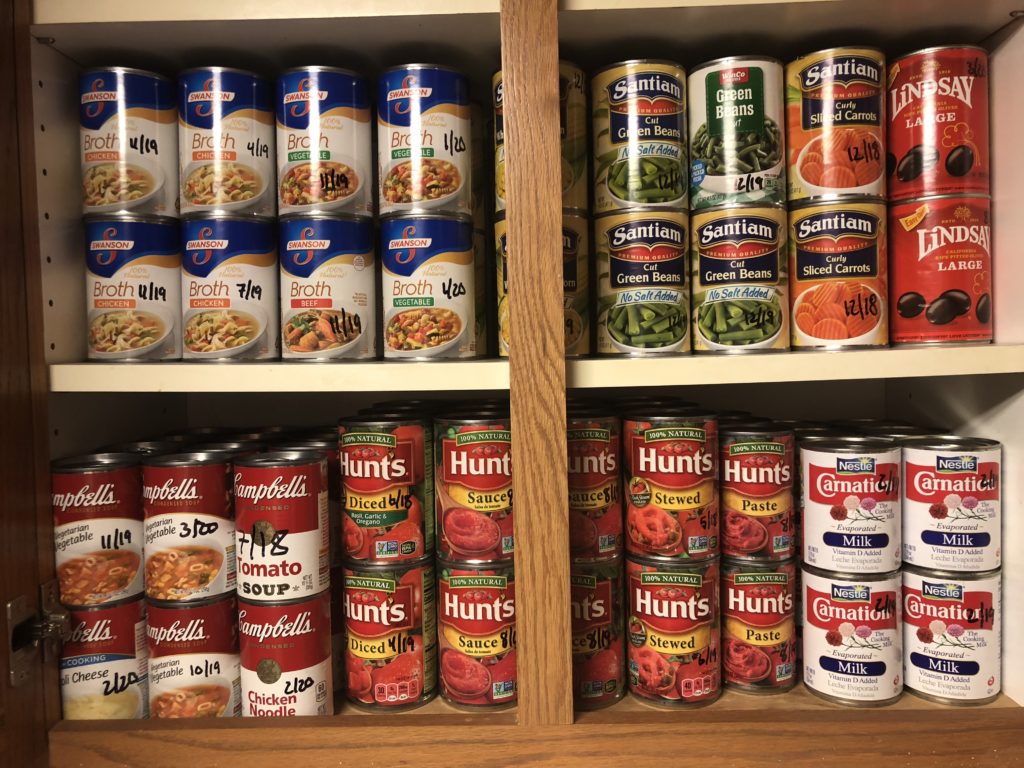 Prepper Pantry Organization - The Prepping Wife