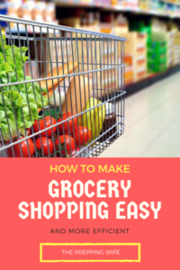 Grocery Shopping Made Easy - The Prepping Wife